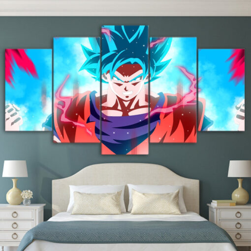 League Of Legends Jinx – 5 Piece Canvas Wall Art Gaming Room Canvas ...