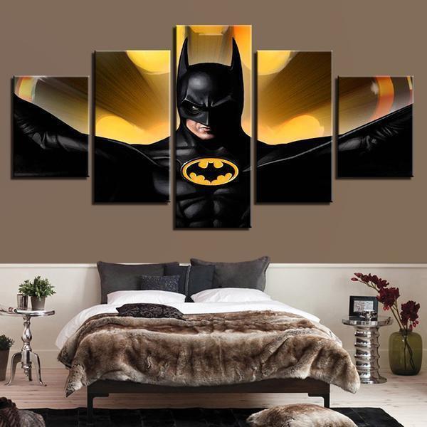 Batman Movie DC – 5 Panel Canvas Art Wall Decor – CA Go Canvas
