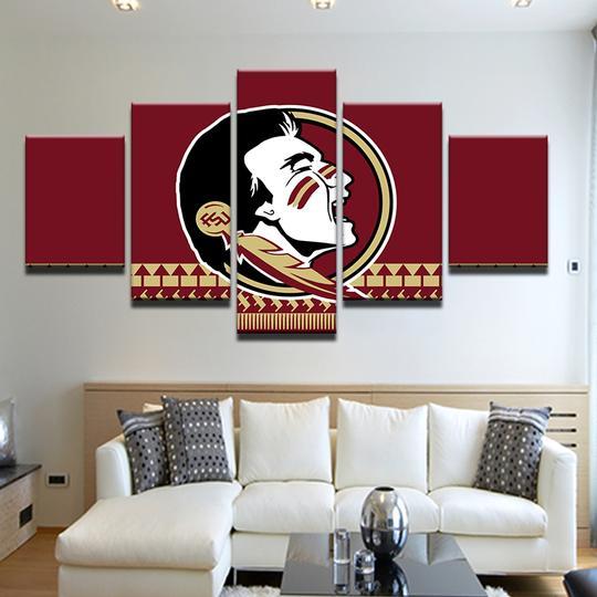 Florida State Seminoles 1 Sport – 5 Panel Canvas Art Wall Decor – CA Go ...