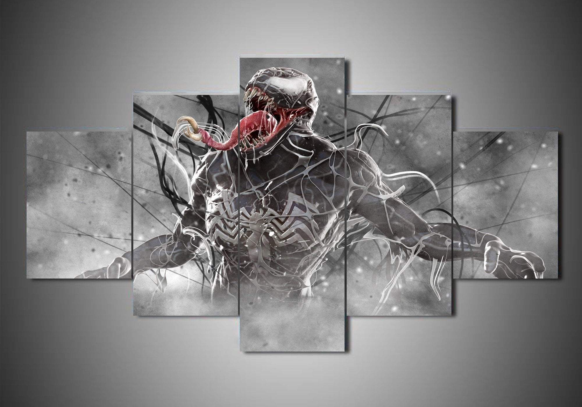 Venom 3 Movie – 5 Panel Canvas Art Wall Decor – CA Go Canvas
